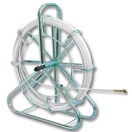 Continuous duct rod 6 x 100 m, with reel